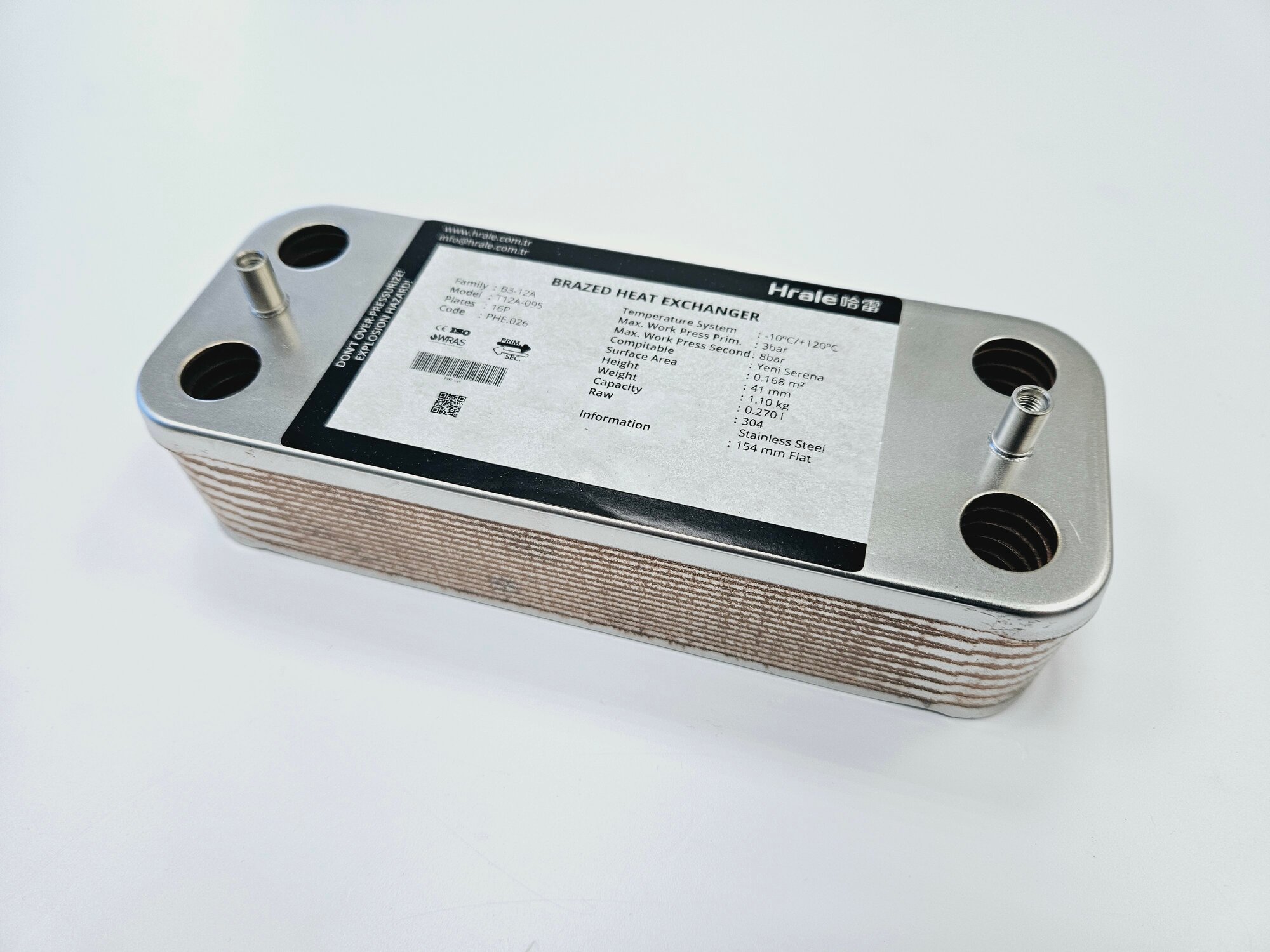 Теплообменник ГВС (16пл.) NEVA LUX 8230 (арт. 21000605201200)