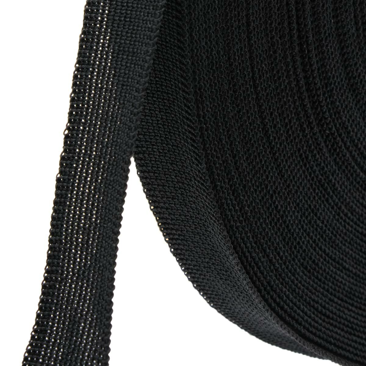 Тесьма окантовочная для шитья "Лента", 1,8-2 см*30 м, черная, 4,3 г/м