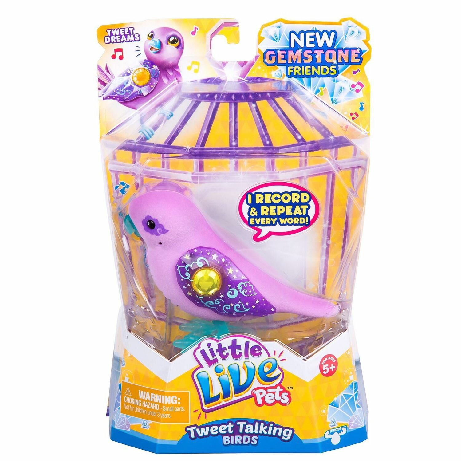 Little Live Pets Птичка, черепаха Интерактивные игрушки, подарки для детей