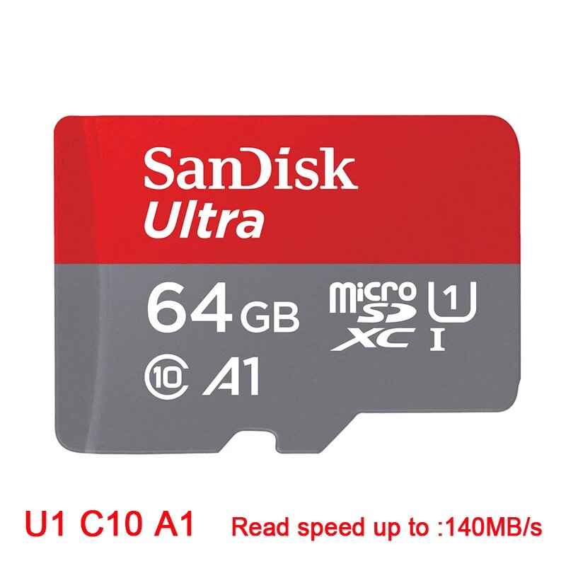 SanDisk Ultra MicroSD 64 ГБ A1, U1, XC I