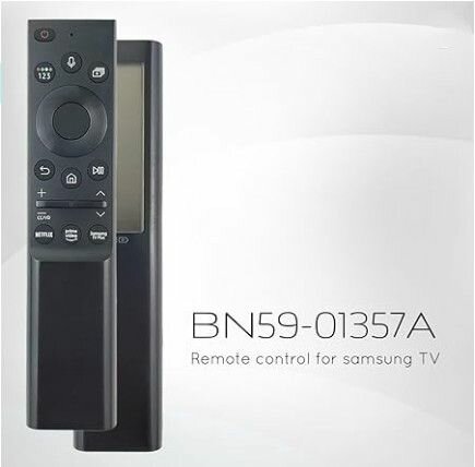 Пульт ДУ Пульт дистанционного управления телевизором Samsung BN59-01357A с Bluetooth, солнечным элементом, функцией голосовой связи, подходит для серии Samsung QLED