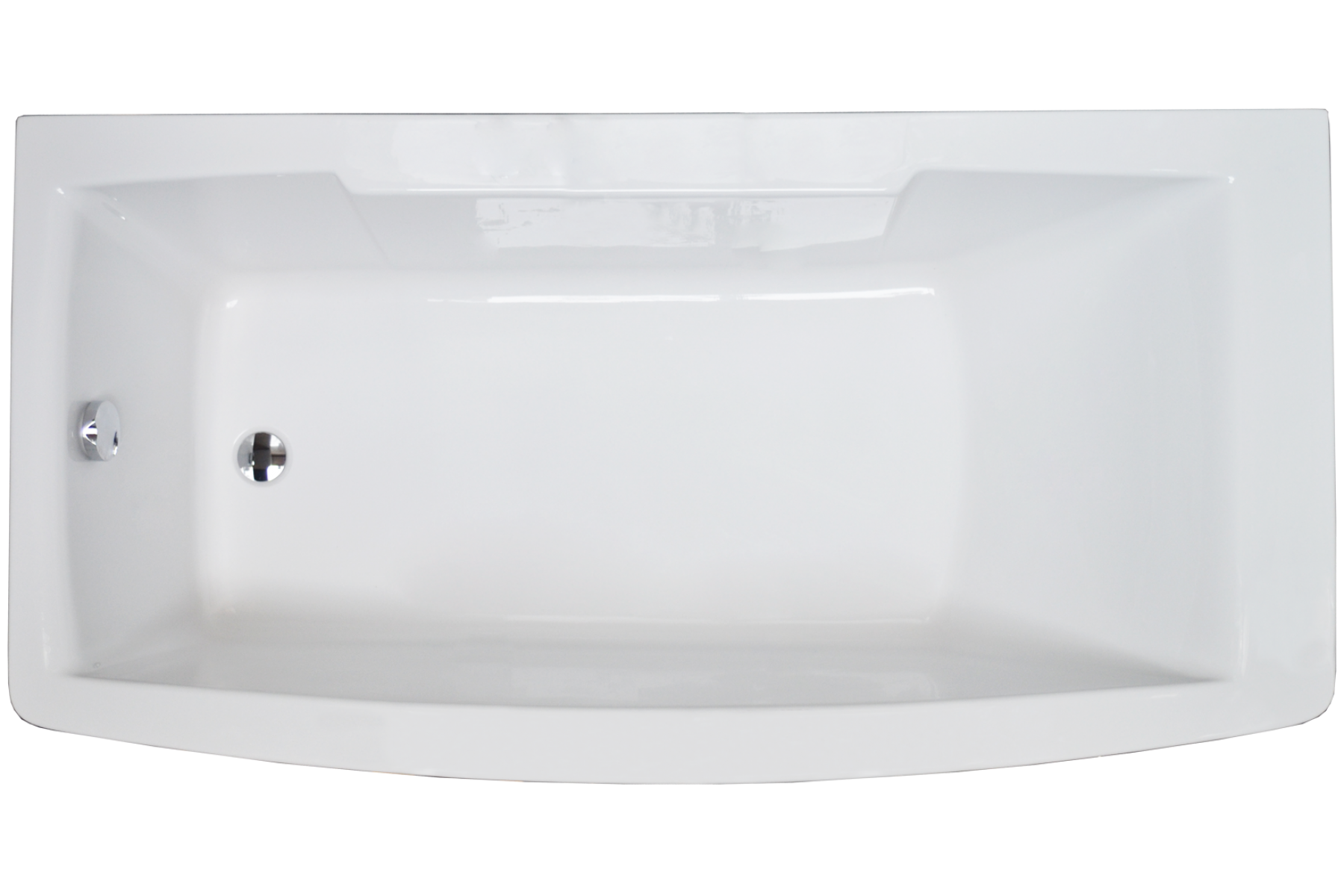 Акриловая ванна Royal Bath FATO 170*85*60 в сборе ( ванна, каркас, фронтальная панель, слив-перелив)