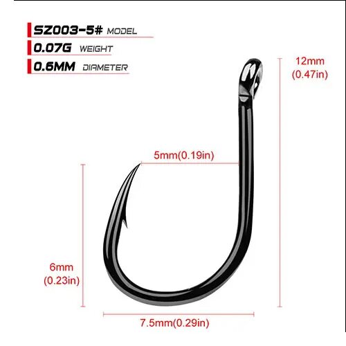 20 шт, крючки для ловли карпа, черные цветные колючие круглые крючки для ловли нахлыстом, острые крючки из углеродистой стали, аксессуары для морских снастей, крючки для червей