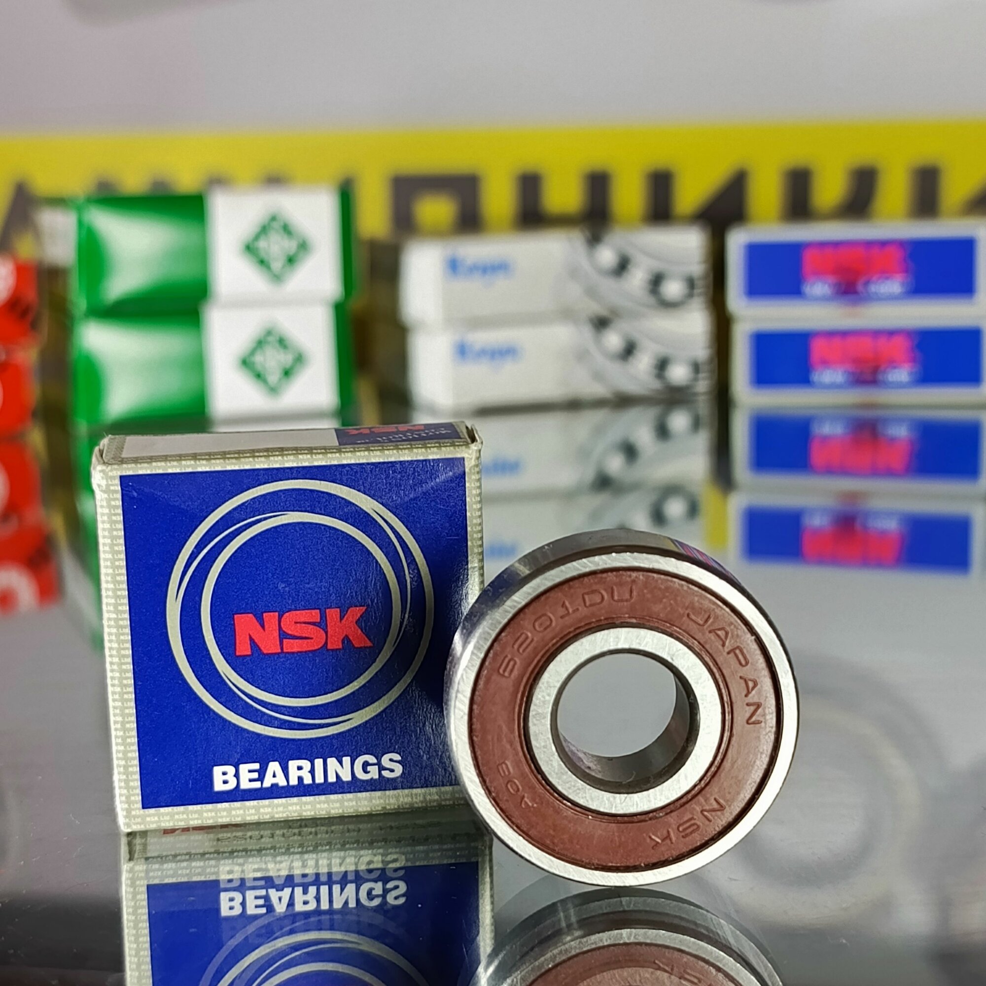 Подшипник 6201 DDU CM NSK размер 12x32x10