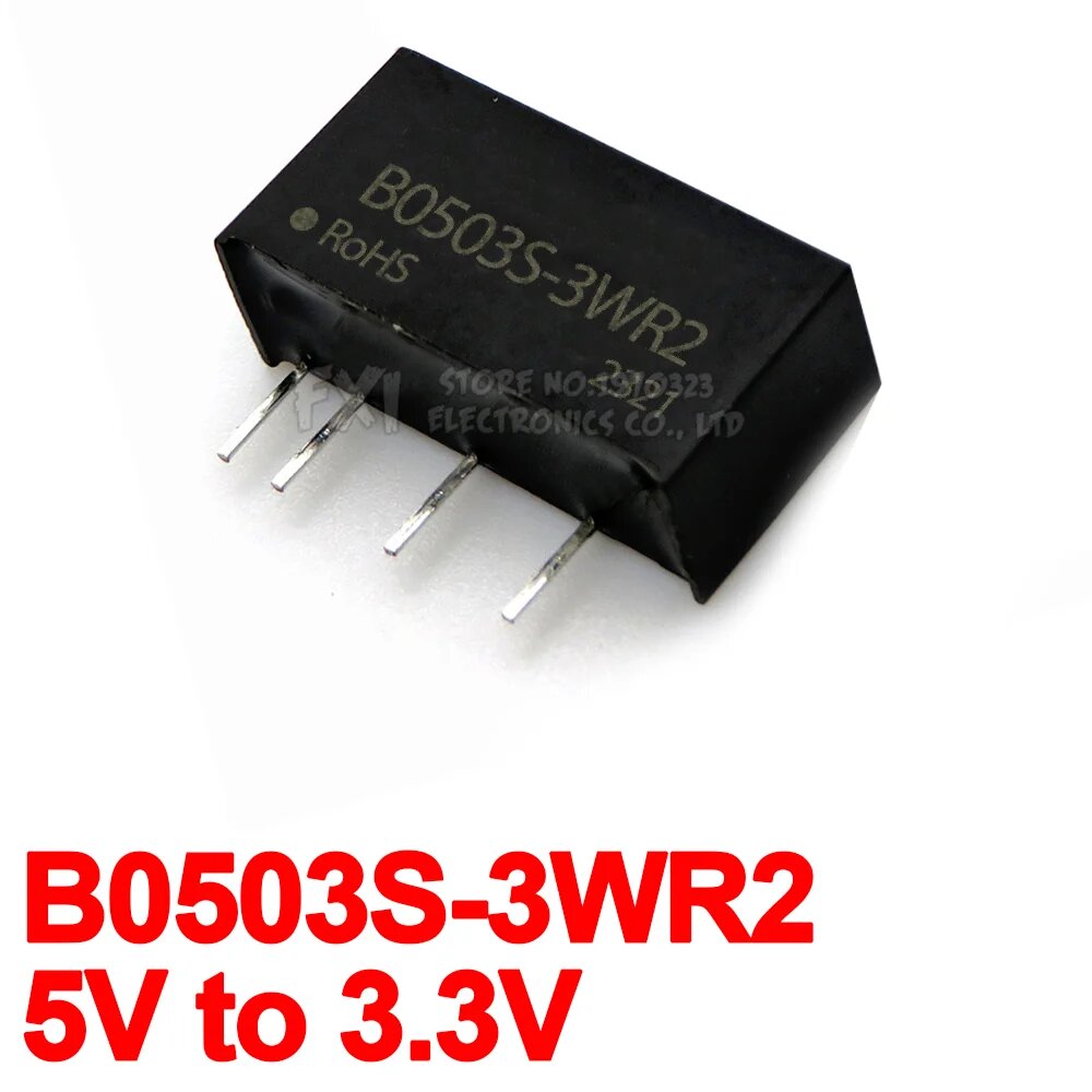 Регулятор напряжения B0503S-3WR2 5В до 3.3В