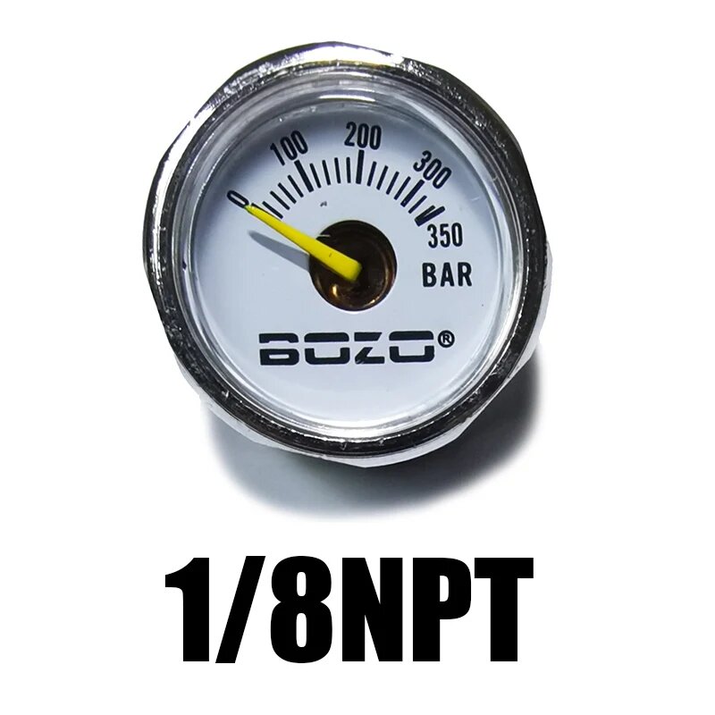 Мини-манометр 200/350 бар 1 дюйм 350bar 1-8NPT