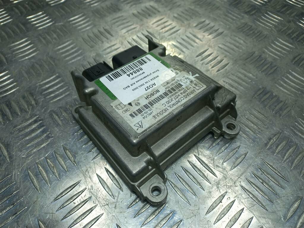 Блок управления SRS (AIR BAG) Б/У для MAZDA 3 BK рестайлинг (2006—2009) BP4K57K30C