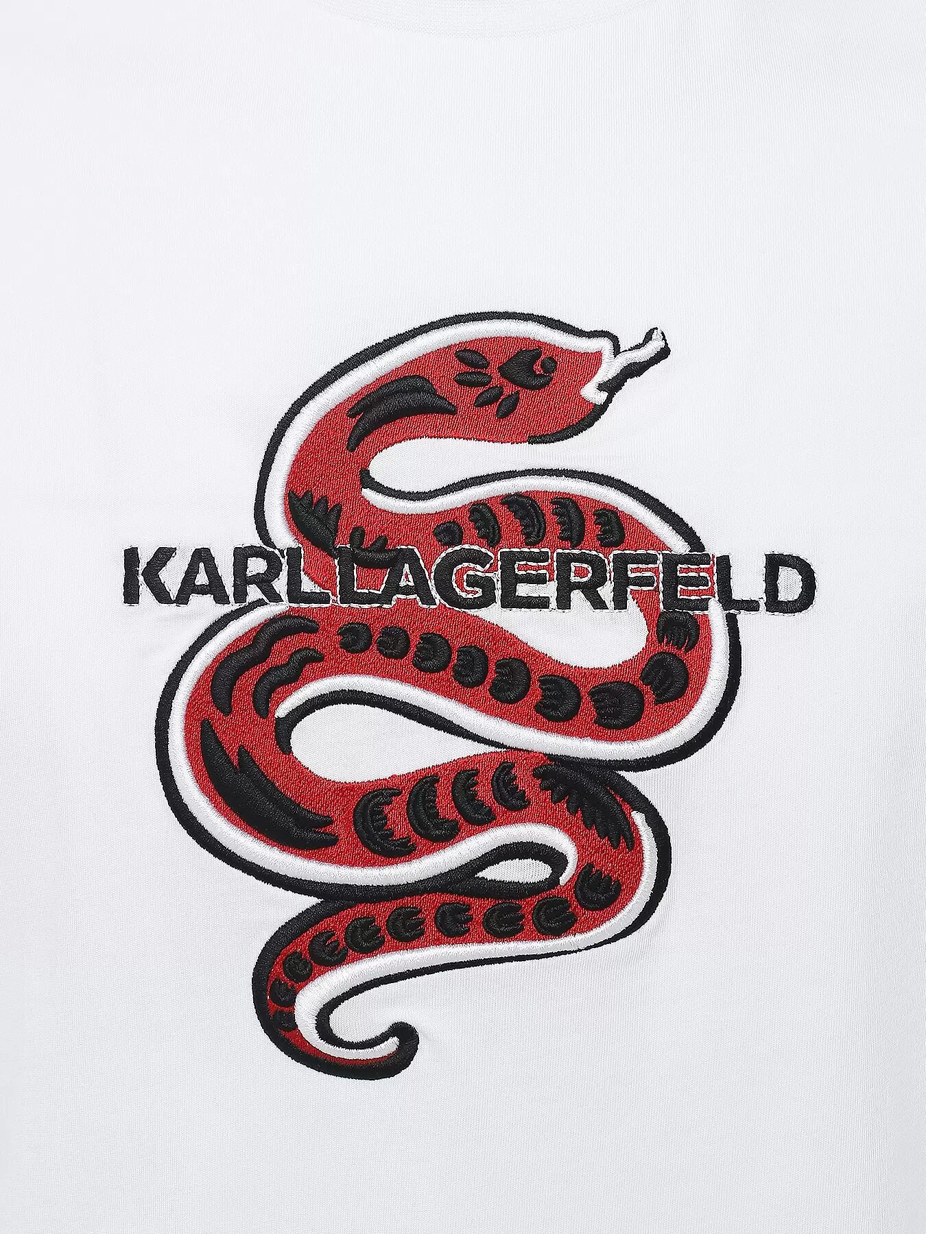 Футболка Karl Lagerfeld, размер L, белый — фото 1