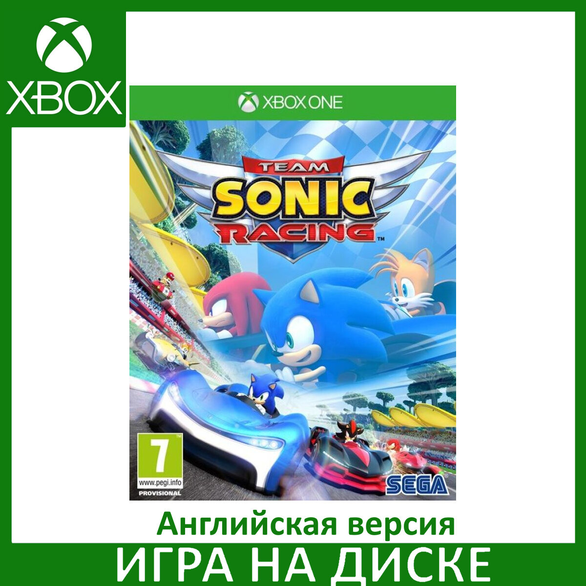 Игра Team Sonic Racing Xbox One Английский язык Диск на Xbox One