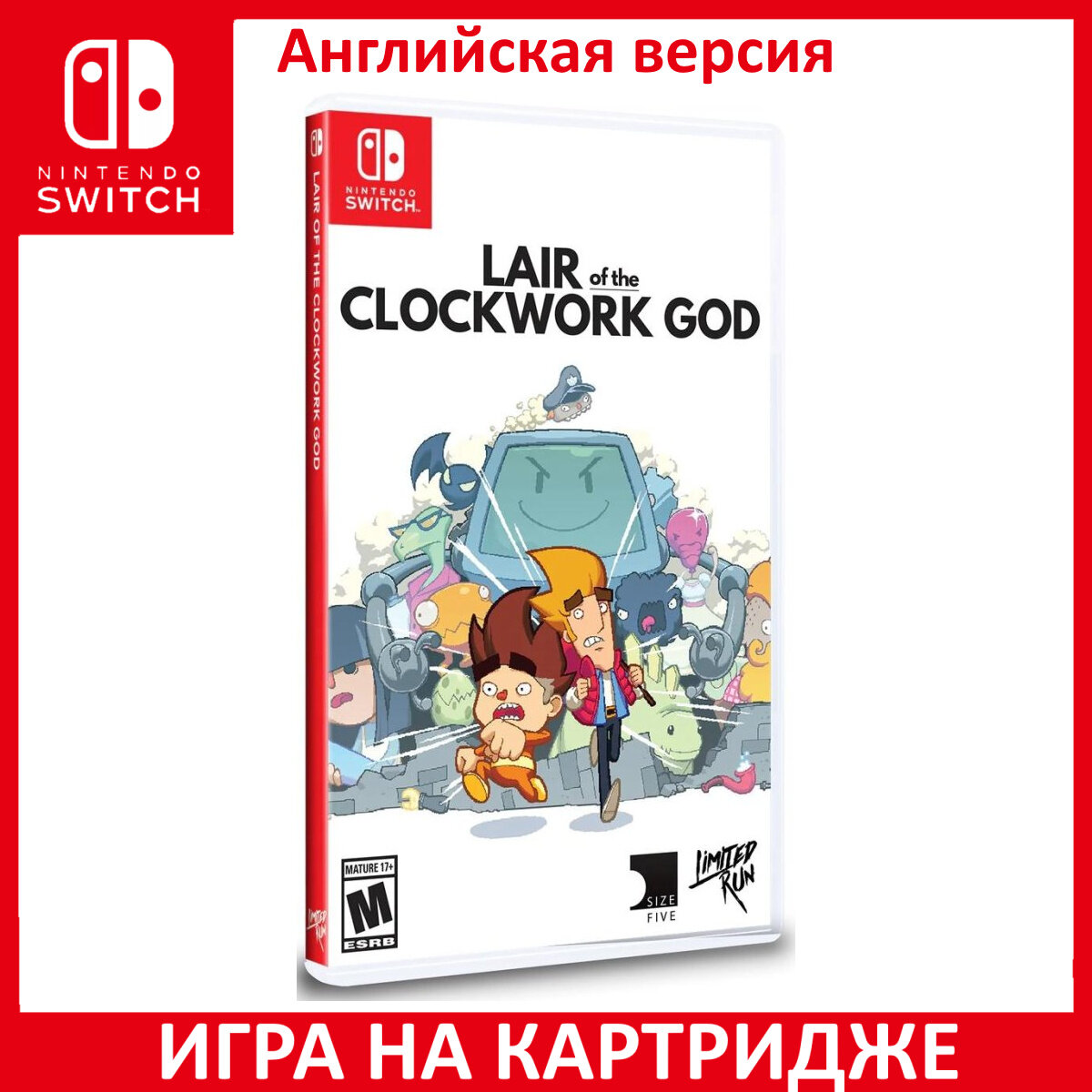 Игра Lair of the Clockwork God (Limited Run #133)Switch Английский язык Картридж на Nintendo Switch