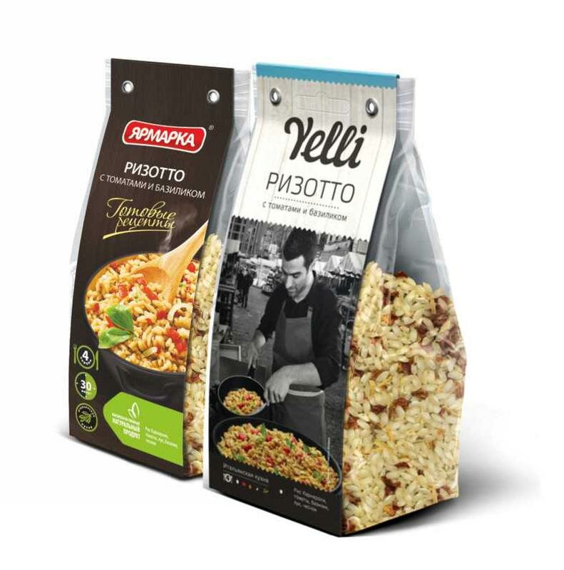 Ризотто с томатами и базиликомYelli 250 г