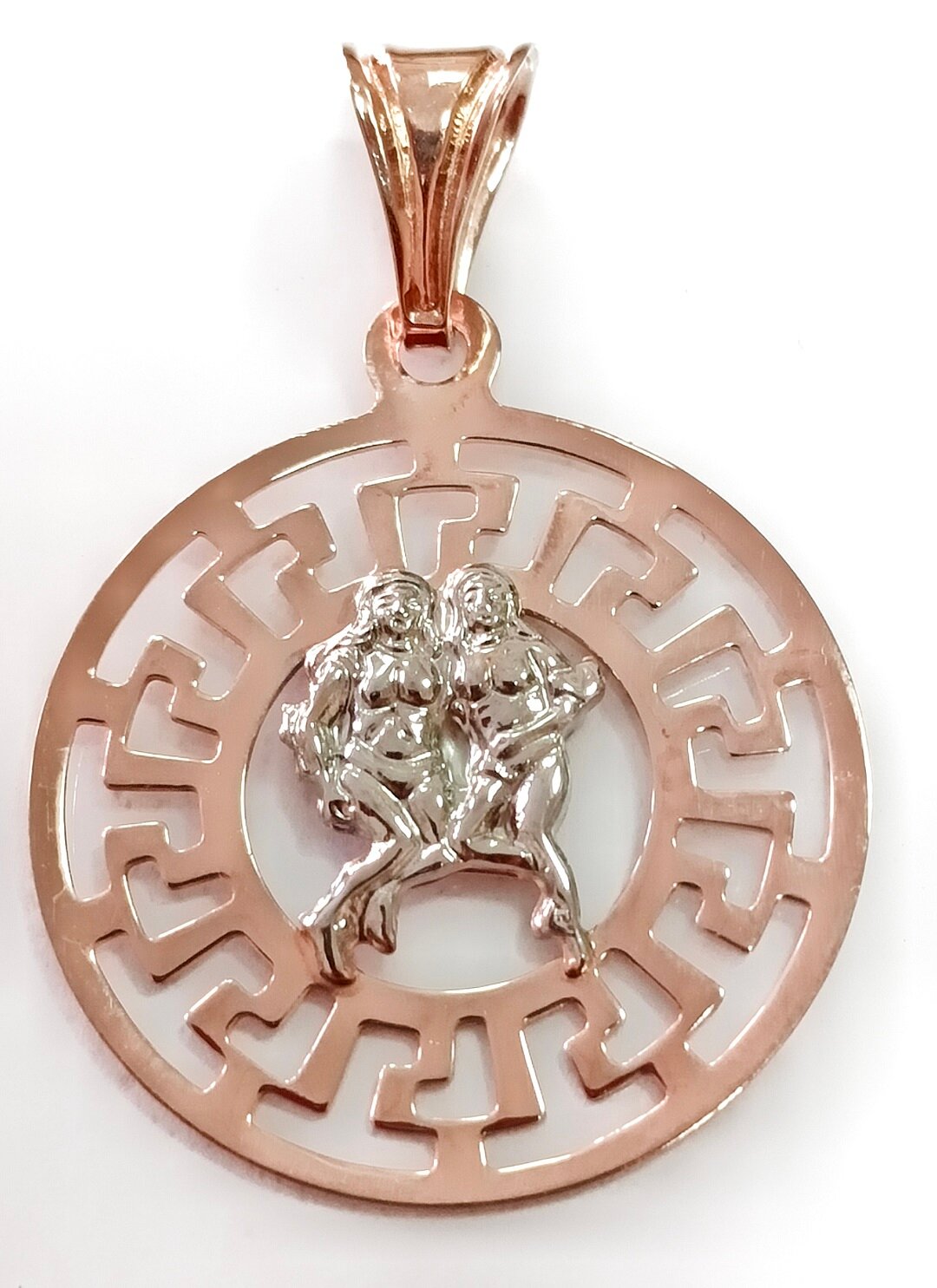 Подвеска, серебро, 925 проба, золочение, родирование