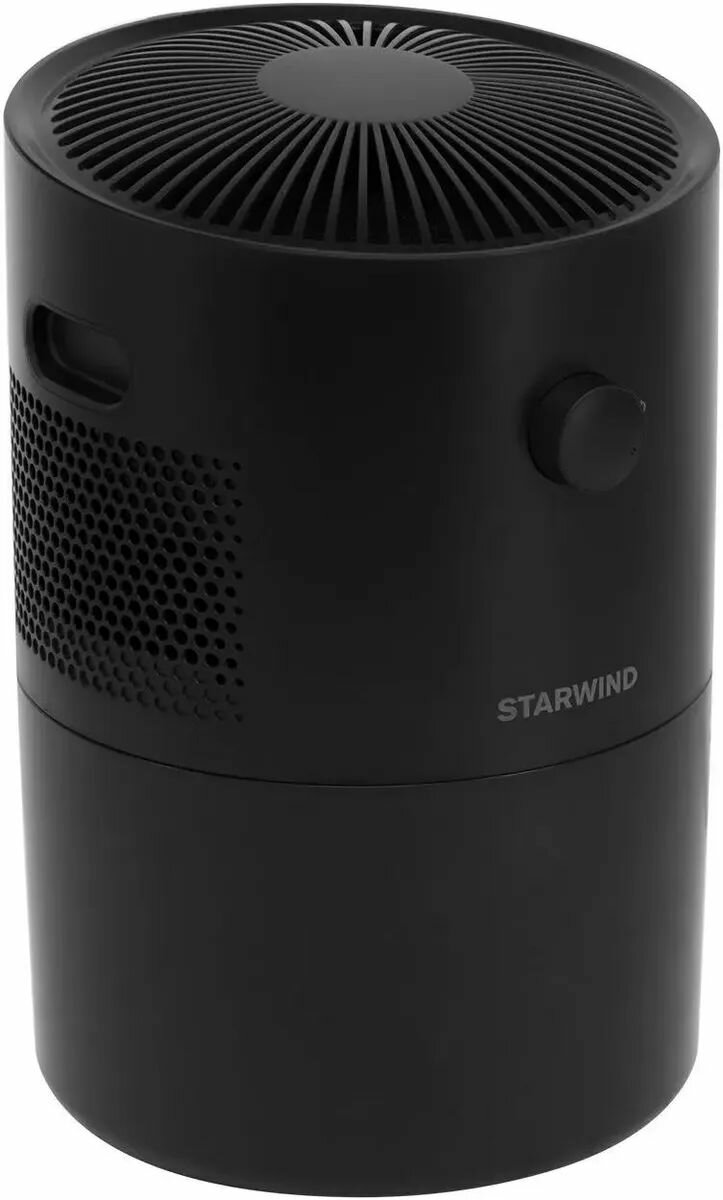 Мойка воздуха StarWind SAW5521, 25Вт, 4.5л, настольная/напольная, чёрная