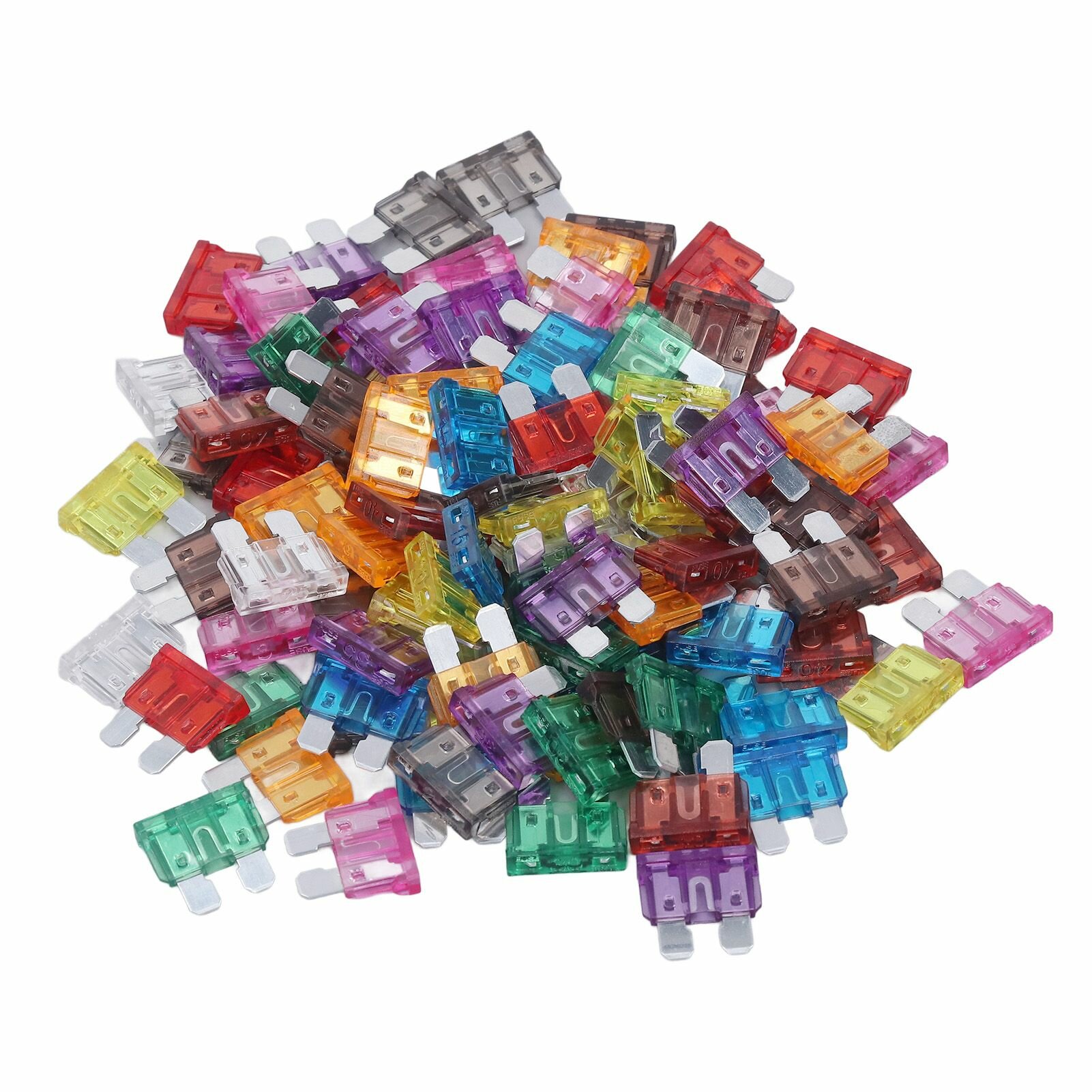 100шт авто предохранителей Standard Blade 2A-35A