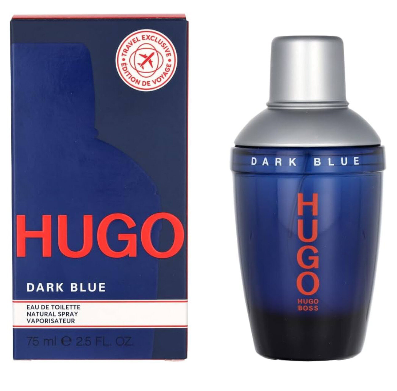 Туалетная вода Hugo Boss "Hugo Dark Blue", мужская, восточный пряный аромат, 75мл
