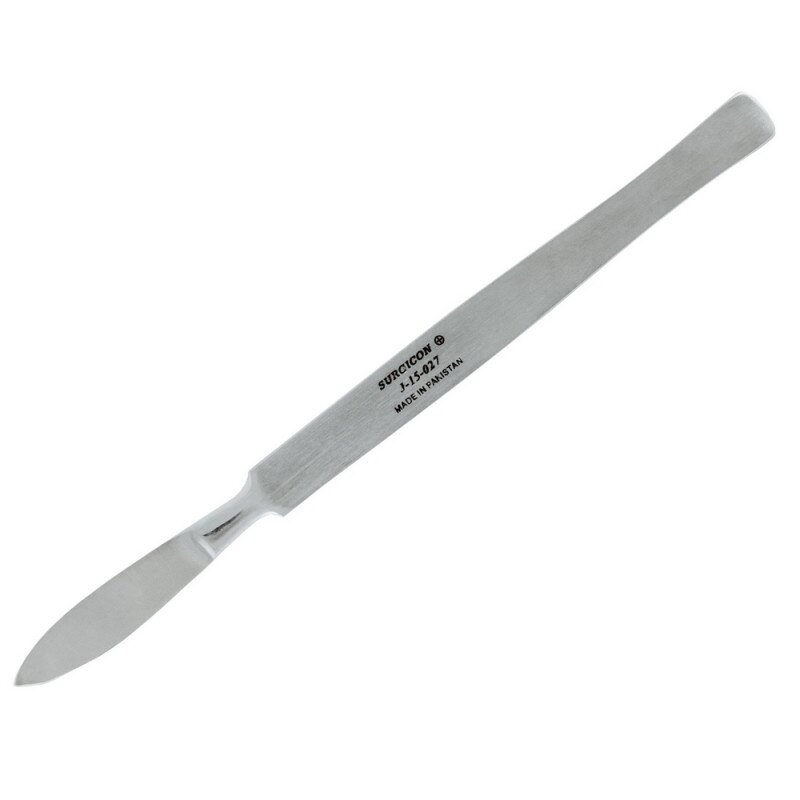 Скальпель Surgicon хирургический остроконечный средний, 130 мм (J-15-027)