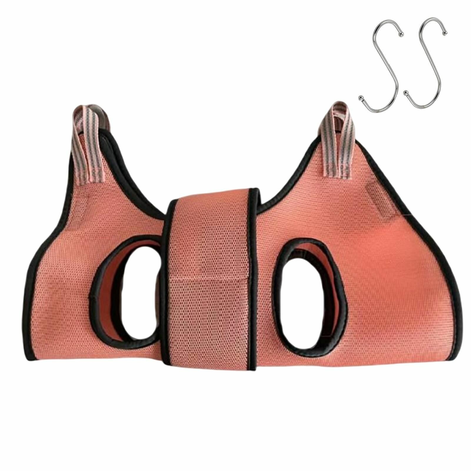 Подвесной гамак для груминга кошек и собак, Гамак стрижки когтей на крючках, размер S