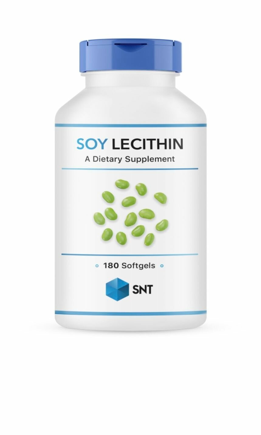 Соевый Лецитин SNT Soy Lecithin 180 капсул