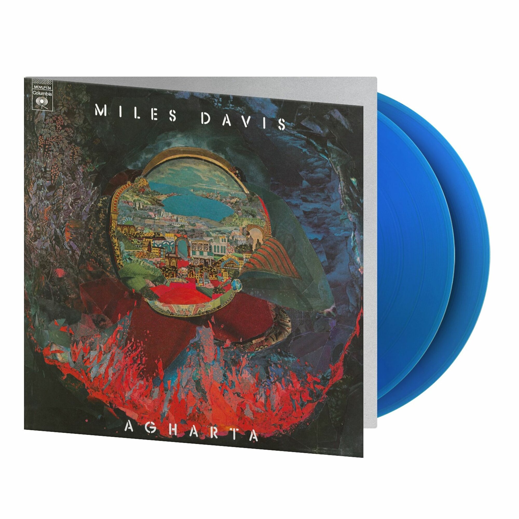 Виниловая пластинка Miles Davis (1926-1991) - Agharta (50th Anniversary) (180g) (Limited Numbered Edition) (Translucent Blue Vinyl) (1 LP)
