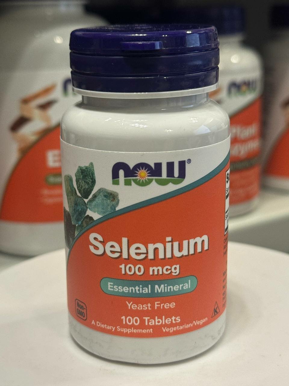 NOW Selenium 100, Селен 100 мкг, Для улучшения иммунной функции и защиты от инфекций, 100 таблеток