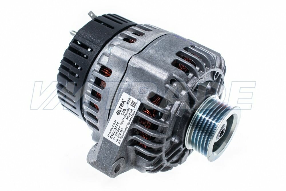 Генератор ВАЗ-2108-2115, Lada Priora V-1.6л. инж. (14В, 90А) "Оригинал"