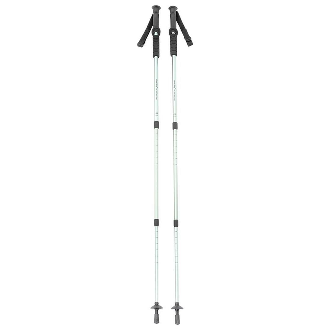 Палки трекинговые maclay Alu 100, телескопические, 3-секционные, до 135 см, 2 шт.