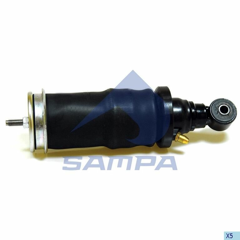 Амортизатор кабины пневмо для Скания арт 04018501 SAMPA