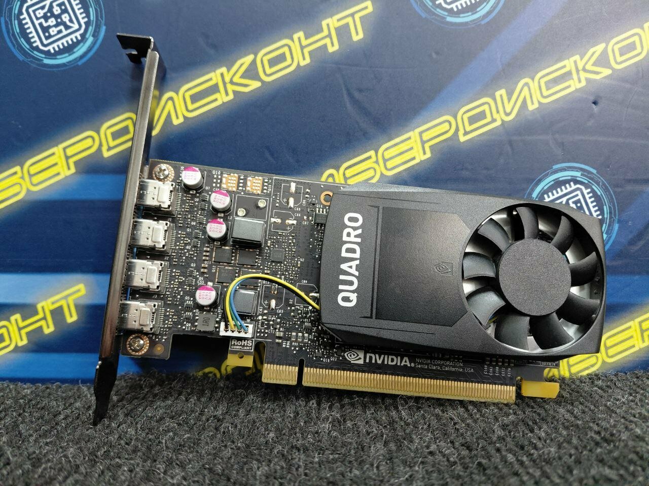 Видеокарта PNY Quadro P1000 4GB DDR5