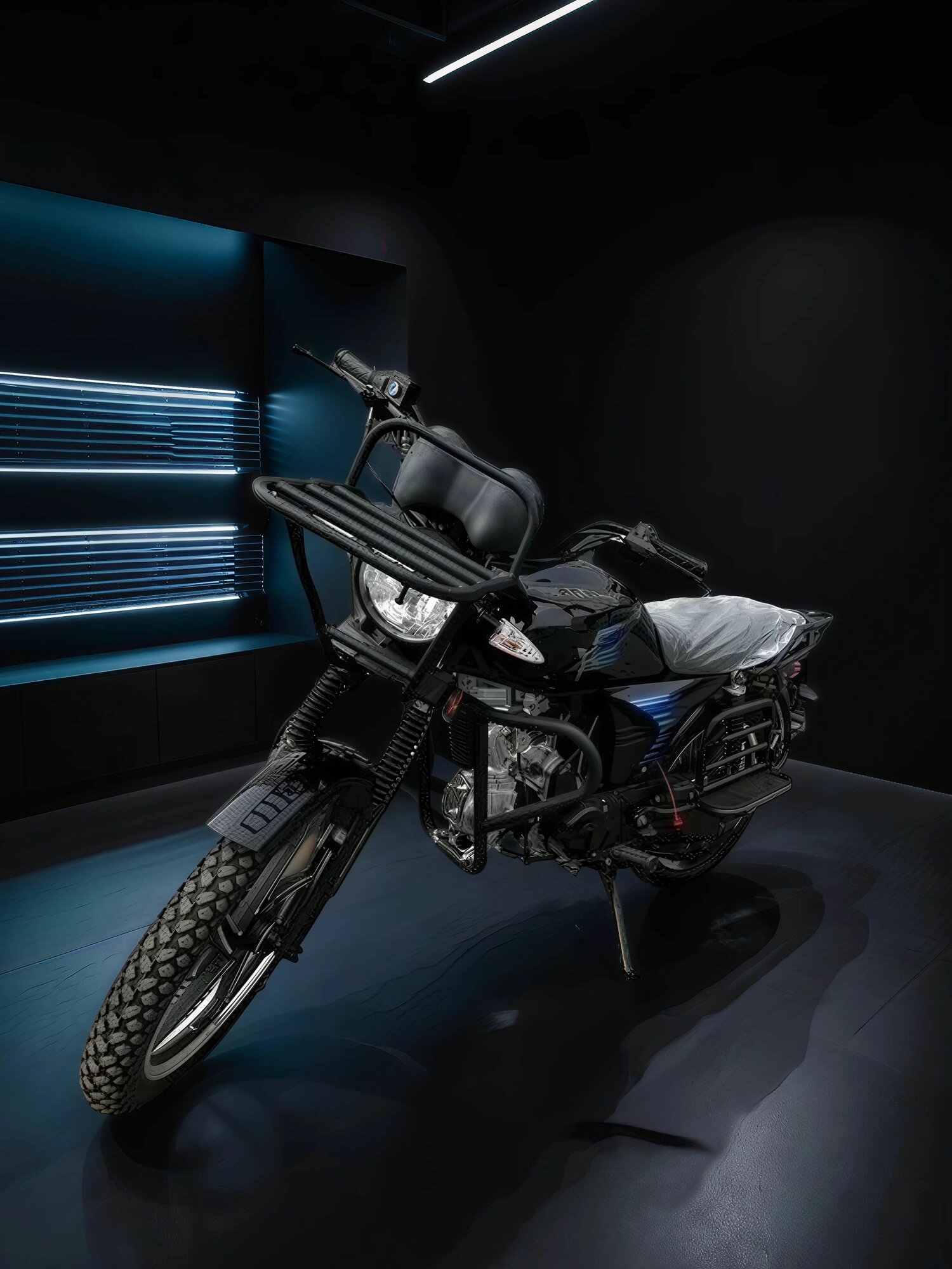 Мопед FORESTER STREET 110 см3 (49,9 см3) (черный)