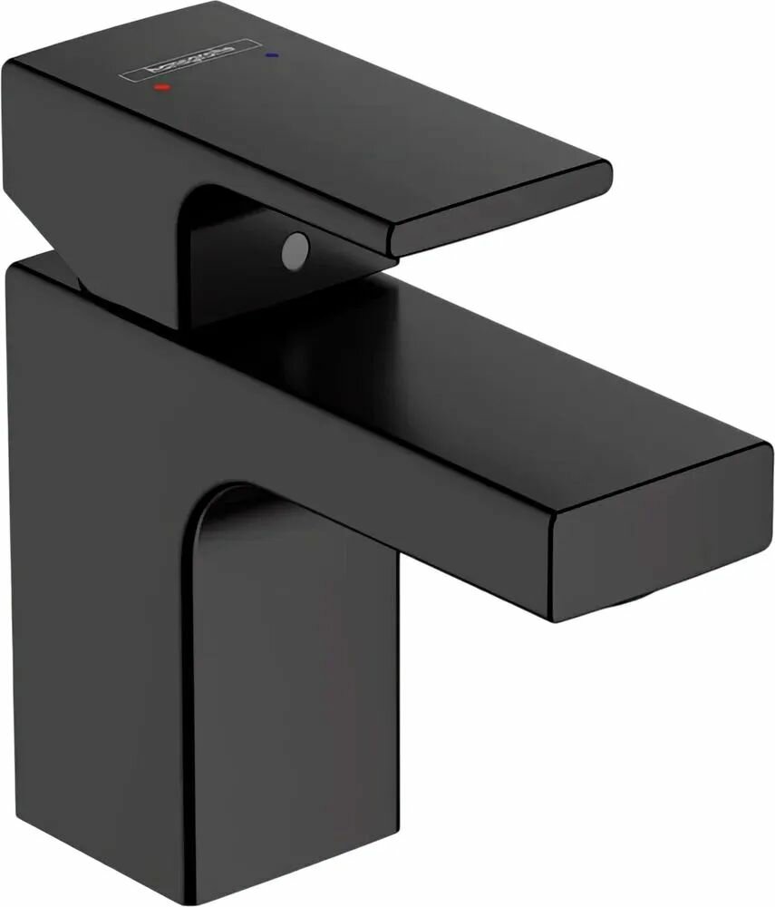 Смеситель для раковины Hansgrohe Vernis Shape 71567670 матовый, черный, китайский