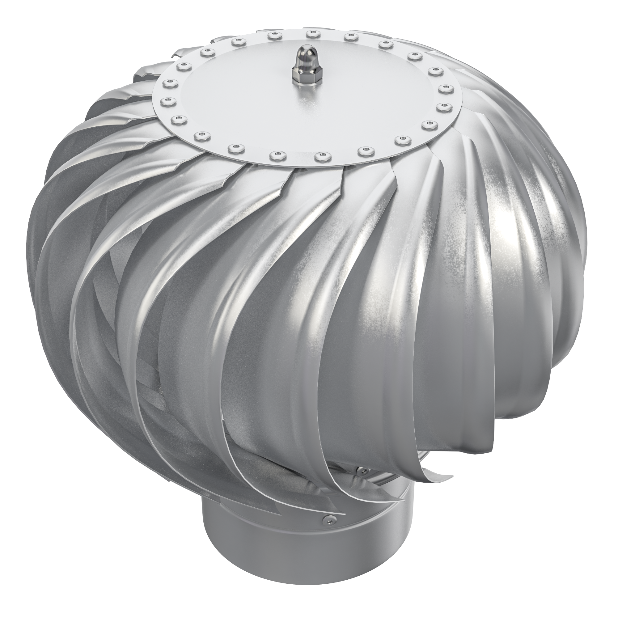 Турбина ротационная с клапаном ERA ТД-100ц 300 x 100 мм серебристый