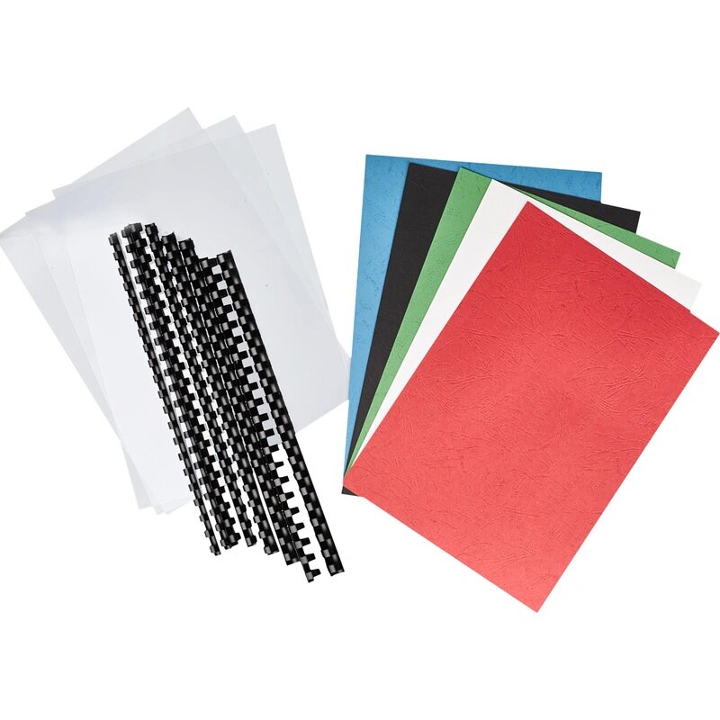 Пружины для переплета пластиковые ProfiOffice старт. набор(с обложками)