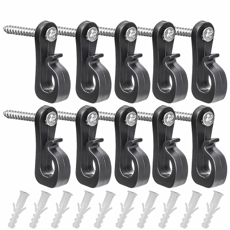 Многофункциональный Подвесной Расширительный Винтовой Крюк 10шт