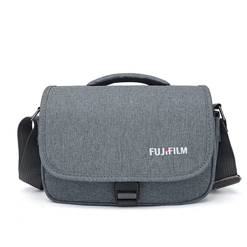 Сумка-черезплечик для среднекадровых камер Fujifilm X-H1/XH2/XH2S/GFX100S/GFX100II/GFX50S2/GFX50R/GFX50S, темно-серая,