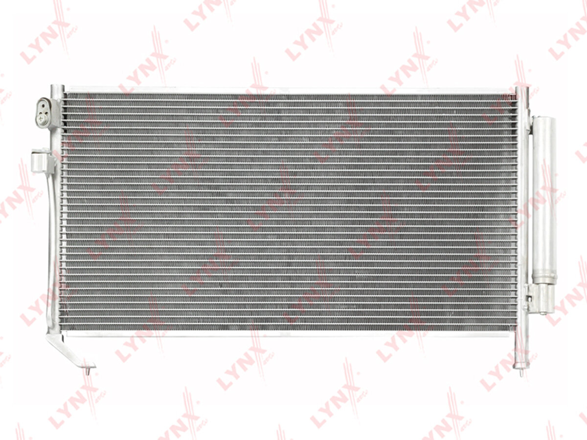 Радиатор кондиционера с осушителем LYNXauto RC-0444. Для: SUBARU Forester(SG) 2.0-2.5 02-08