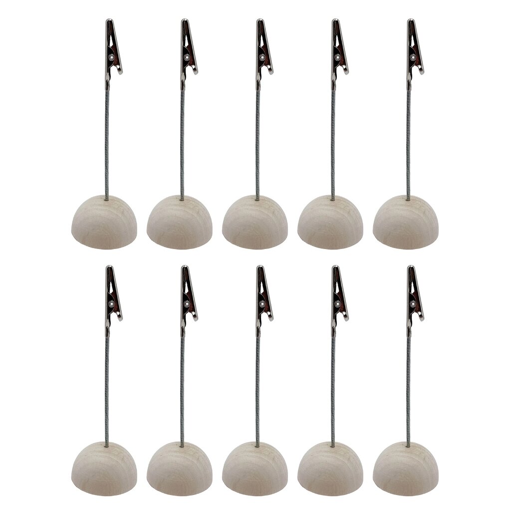 10 Шт Подставки Для Карточек с Зажимом Держатели Фотографий Держатели Настольных Номеров Подставка Для Фотографий Держатели Зажимов для Заметок для Деловой Вечеринки