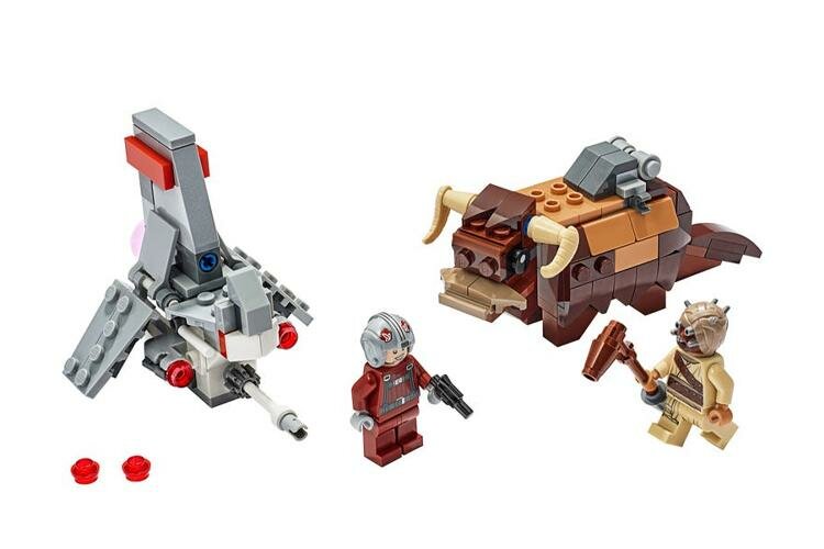 Конструктор унисекс LEGO Star Wars T-16 Skyhopper vs. Bantha-dozer 75265