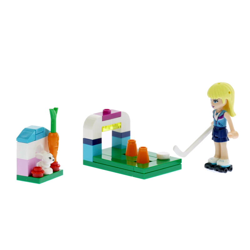 Конструктор унисекс LEGO Friends Stephanie's Hockey Practice 30405, 39 деталей