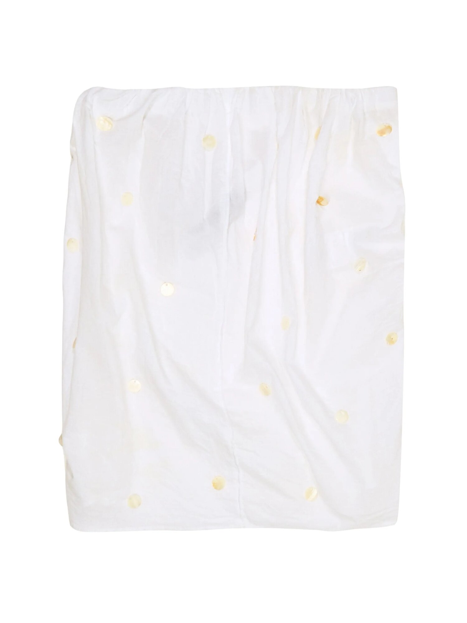 Топ Ruched strapless top