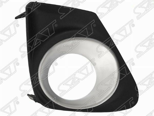 Оправа ПТФ SAT ST-TY29-219-D1 Toyota Corolla E150 10-13, Corolla USA E150 10-13 справа