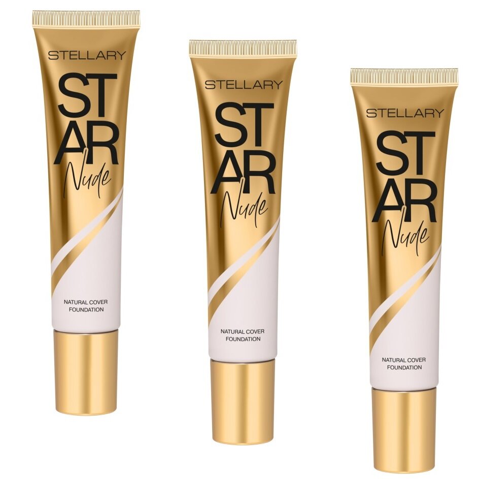 Выравнивающий тональный крем Stellary / Star Nude Foundation тон 03N 3шт
