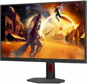 Монитор 27" AOC Q27G4ZR IPS 2560x1440, 240 Гц, 1 мс, 16:9, 400 кд/м², 2xHDMI 2.0, DP 1.4, 3.5 Jack, динамики (2x2 Вт), FreeSync Premium, G-Sync Compatible, черный/красный
