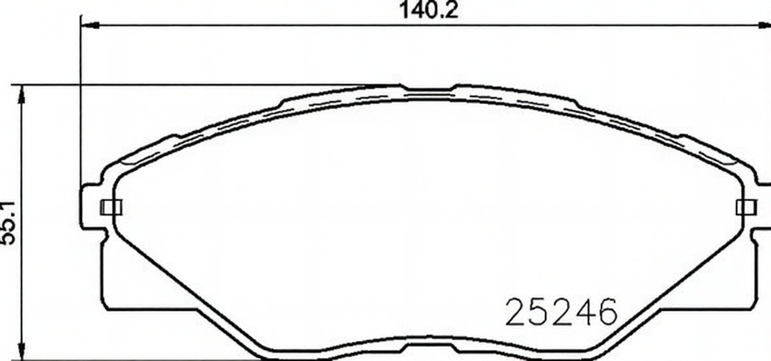 Датчик абс, задний правый Era 560556