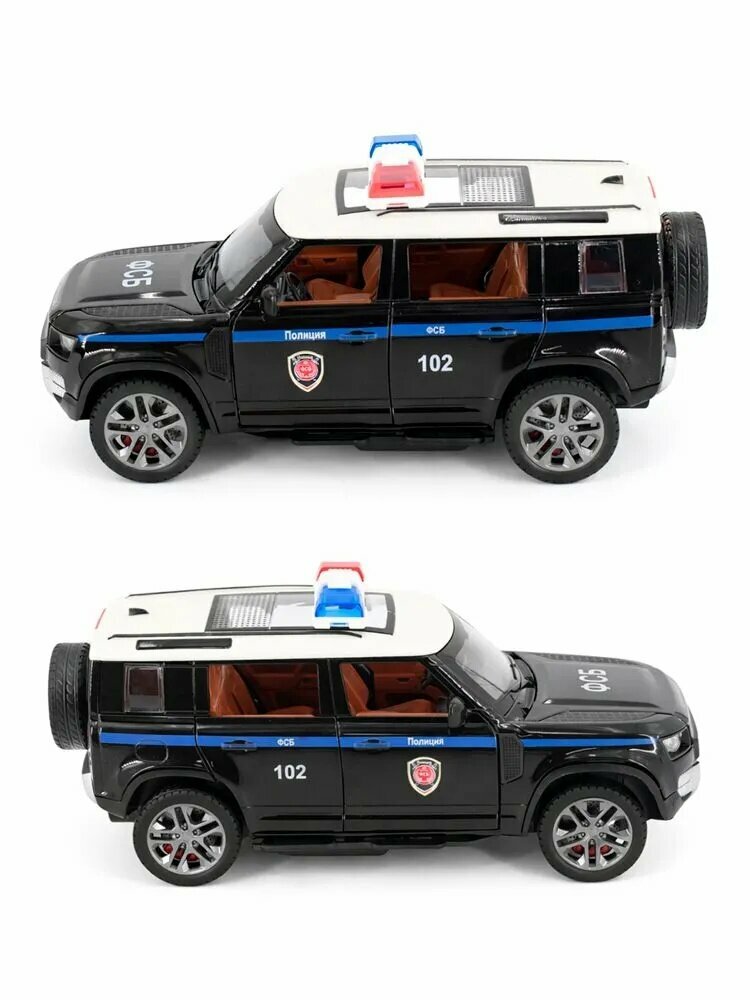 Радиоуправляемая машина HB Land Rover Defender 1:22 металл - HCL-3610-BLACK
