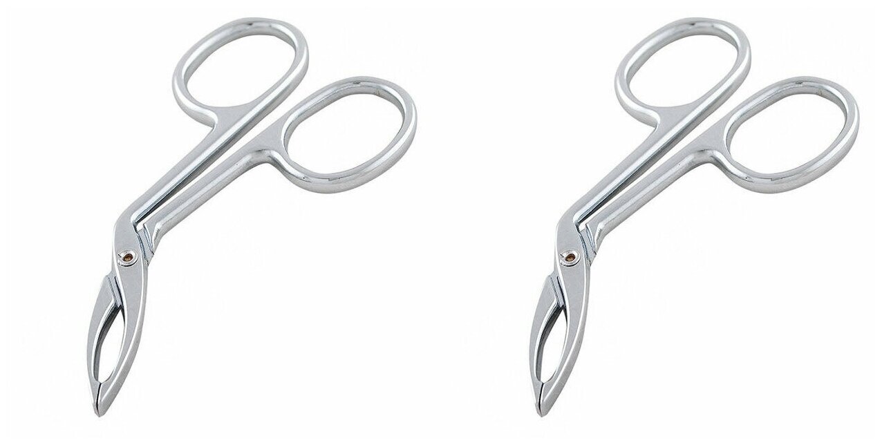 Sol Щипчики для бровей изогнутые, 2 штуки/