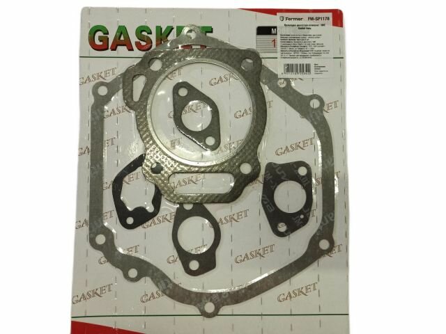 Комплект прокладок двигателя 188F для мотоблоков, культиваторов и мотопомп