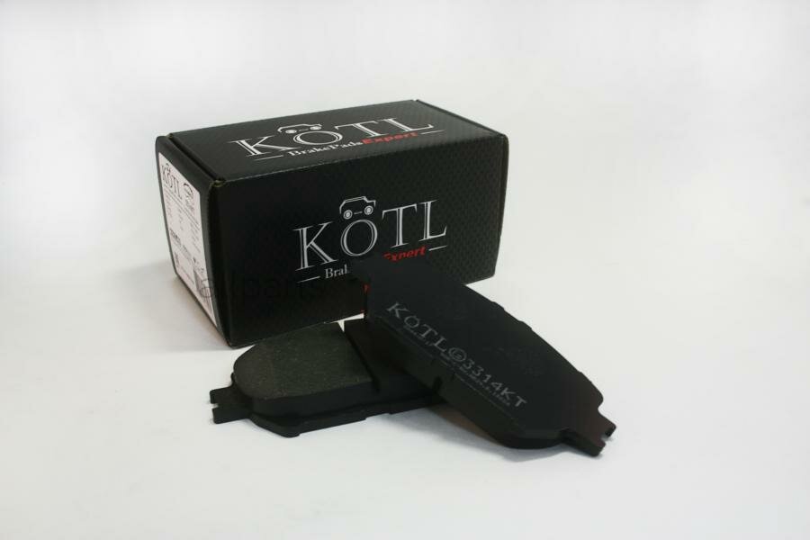 KOTL 3314KT Колодки тормозные дисковые передние к-т TOYOTA CAMRY 08/01-11/06 SOLARA 07/03-11/