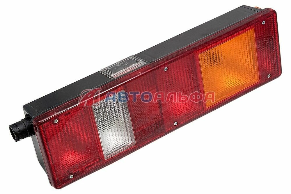 Фонарь задний левый 24В с габаритом и боковым разьемом КАМАЗ, МАЗ, урал