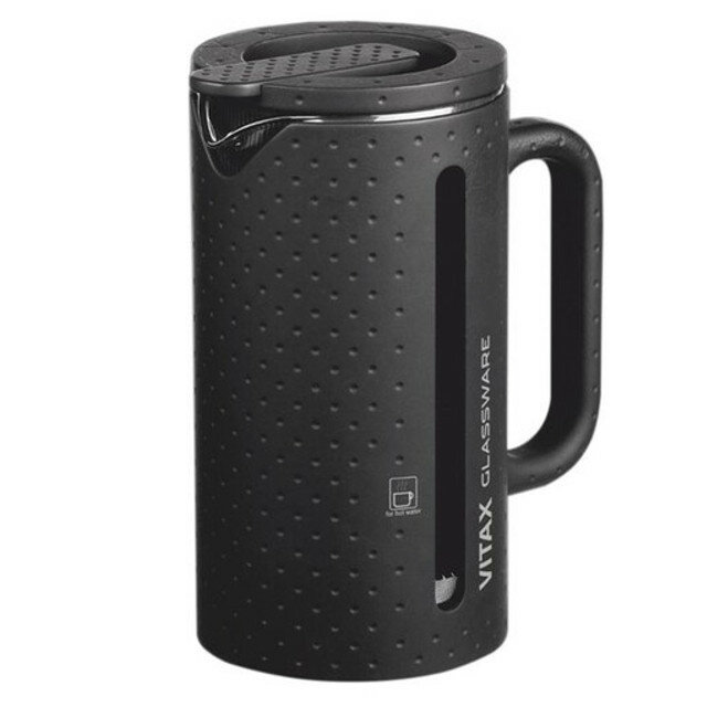 Френч-пресс VITAX Tea tower 1000мл стекло, пластик, нерж. сталь