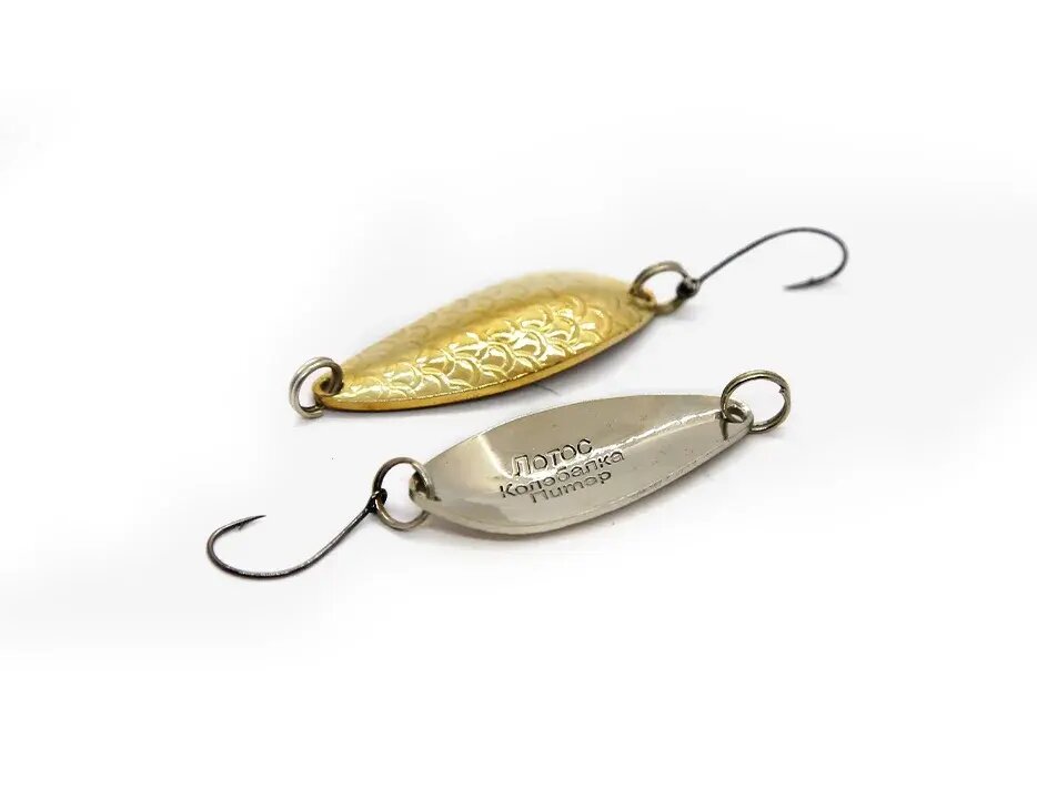 Блесна Колебалка питер лотос 5 гр (латунь, покрытие никель)